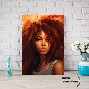 Premium Canvas & Framed Paper Print, Girl Portrait, Giclée Print - Etsy