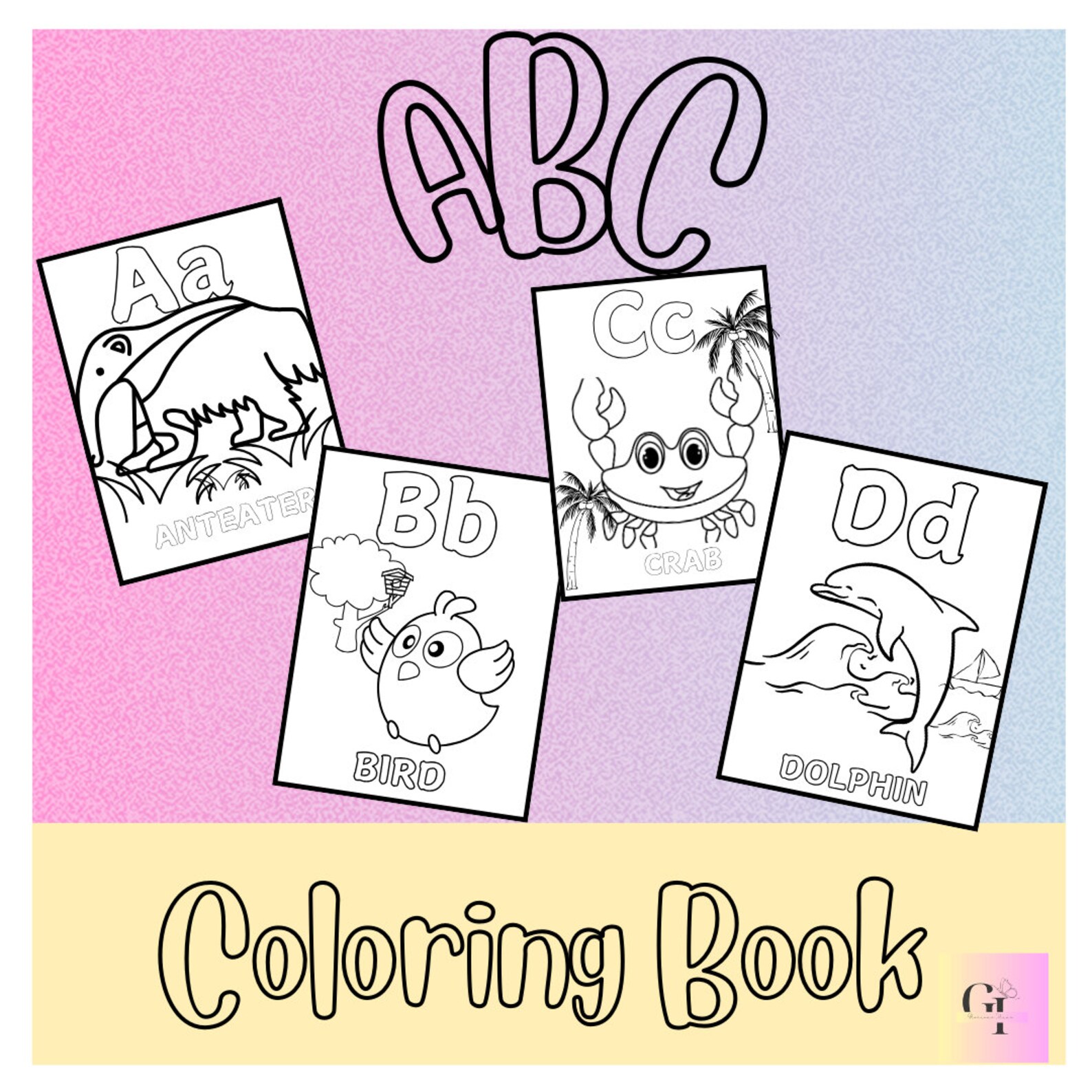 Coloring Book, Alphabet Coloring Page, Preschool Coloring Page ...