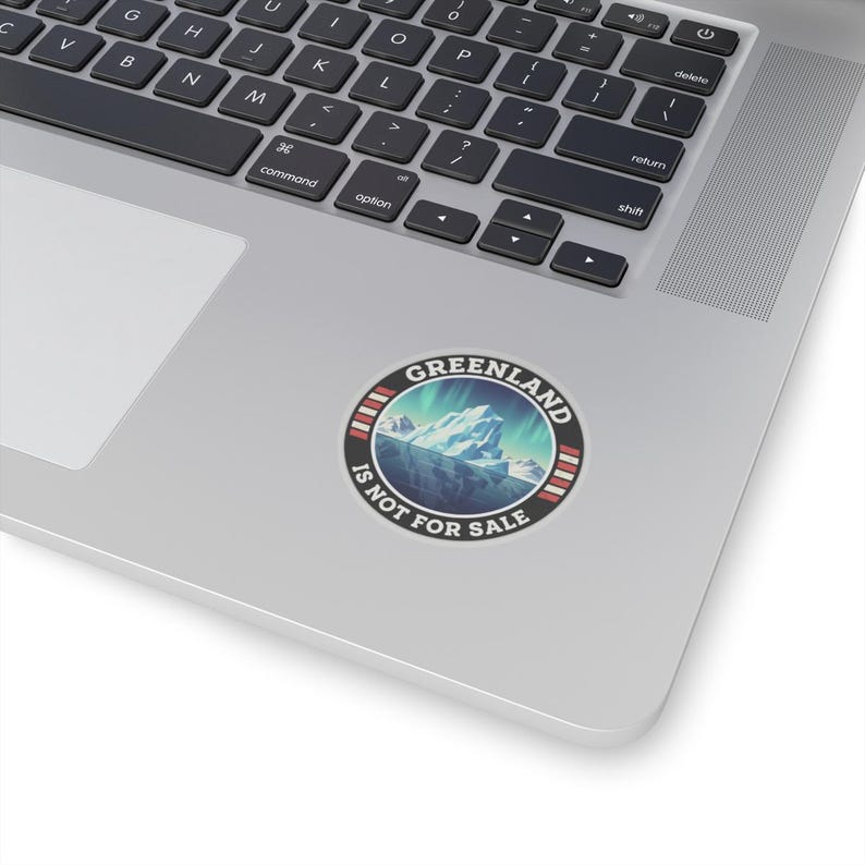 Greenland is Not for Sale Sticker, Arctic Iceberg Decal, Polar ...