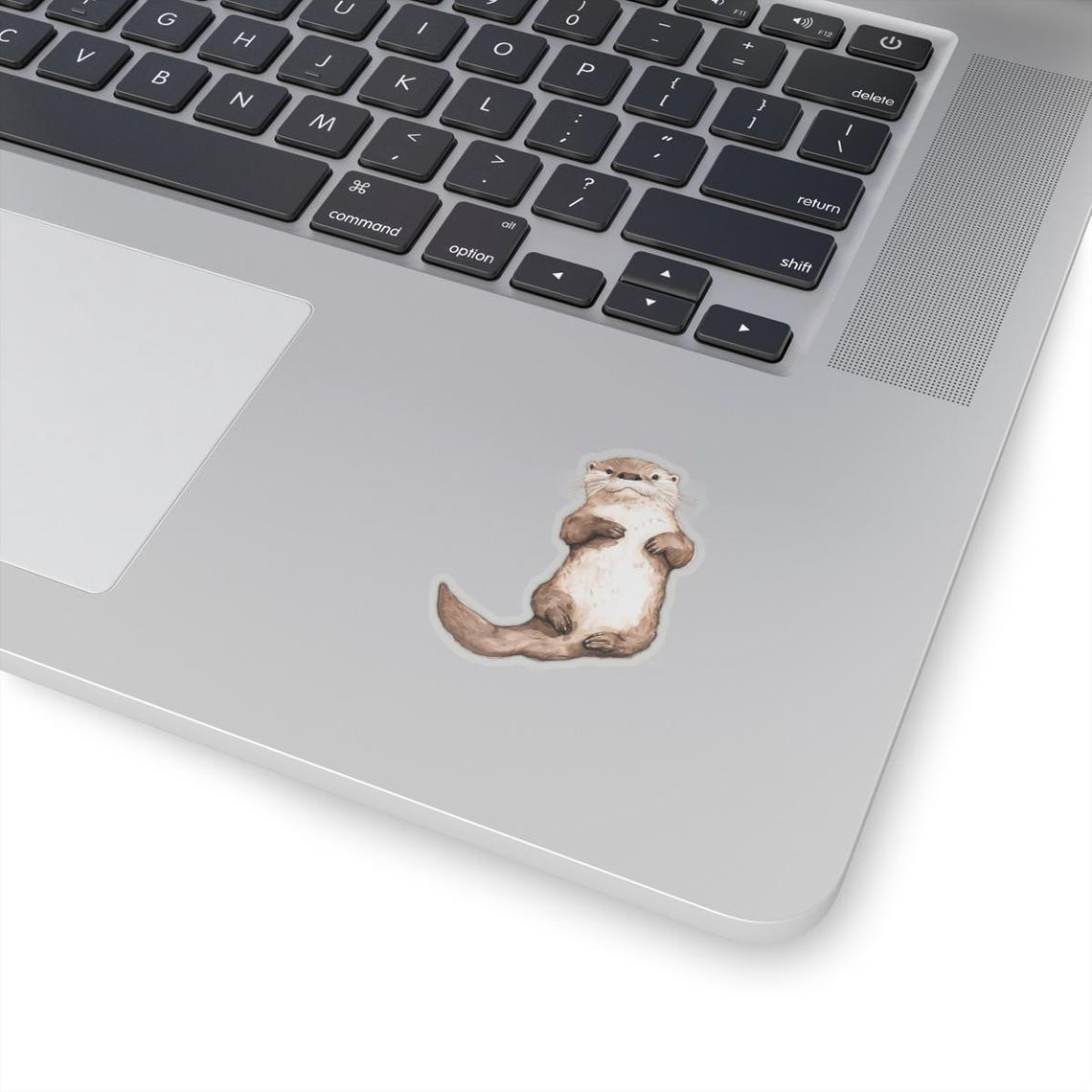 Otter Sticker, Cute Vinyl Decal for Mugs, Laptops, Planners, Scrapbooks ...