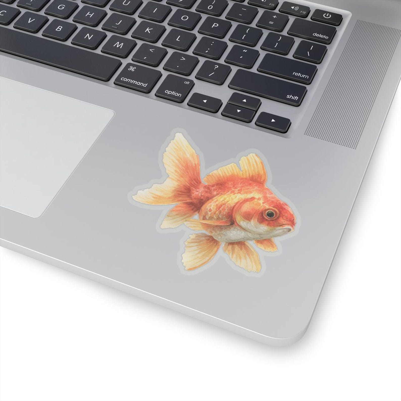 Goldfish Sticker, Cute Decal for Journals, Laptops, Water Bottles ...