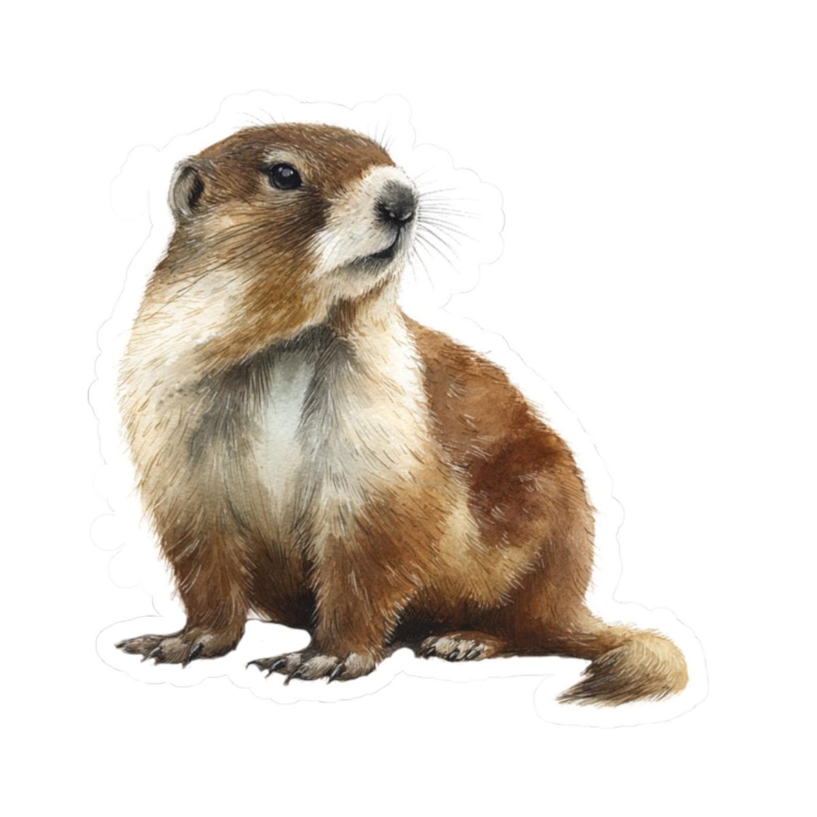Prairie Dog Stickers, Cute Marmot Decals, Laptop Decor, Nature Lover ...