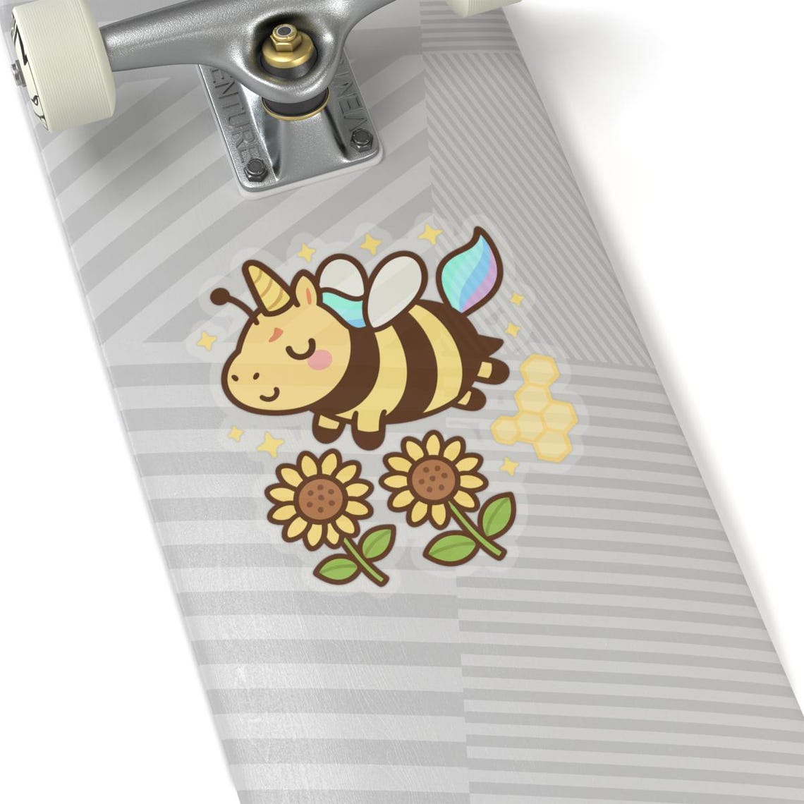 Bee Unicorn Sticker, Magical Hybrid Decal for Laptops, Water Bottles ...