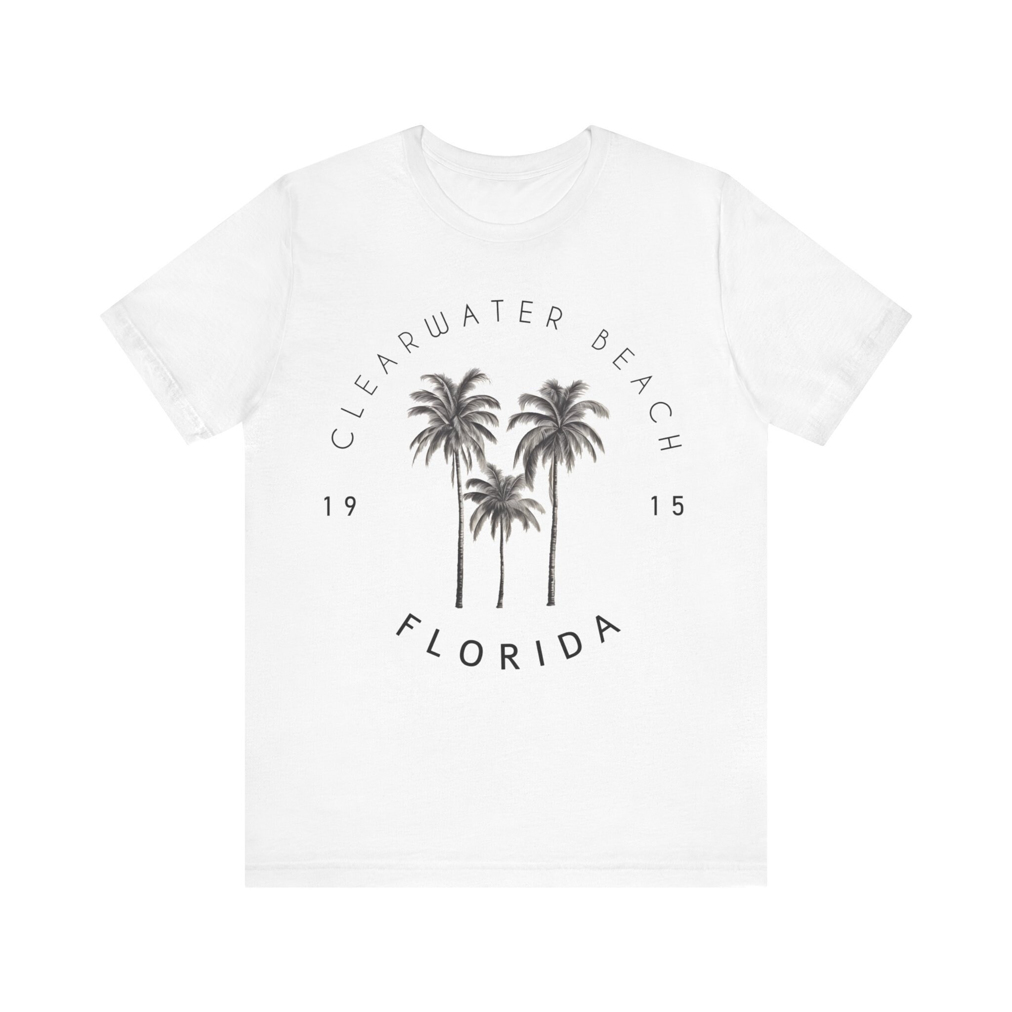 Clearwater T-shirt, Soft Cozy Clearwater Tee, Travel Top, Beach ...