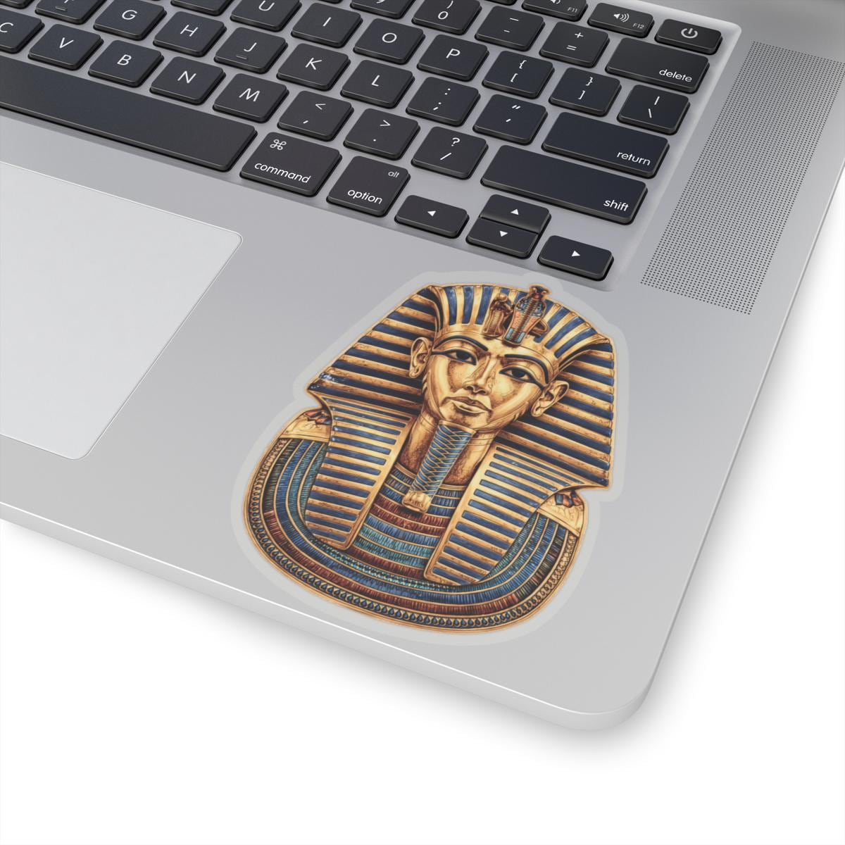 King Tut Sticker, Tutankhamun Pharaoh Mask Decal, Pharaoh Mythology ...