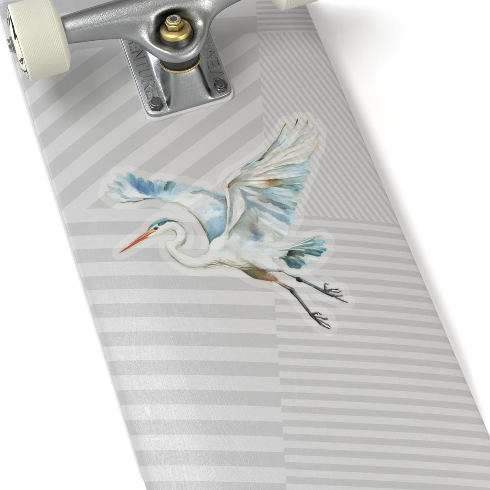 Blue Heron Sticker or Decal, Nature Animals Tropical Laptop Decal ...