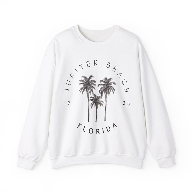 Jupiter Beach Sweatshirt, Florida Sweater, Pensacola Pullover, Palm ...