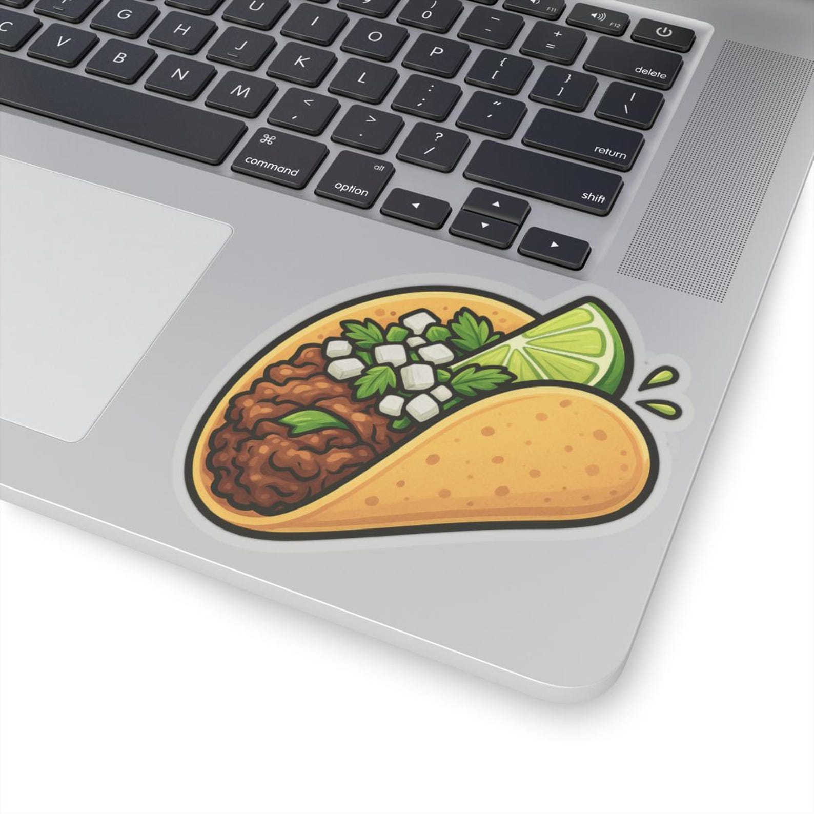 Mexican Taco Sticker, Fun Food Décor, Laptop Stickers, Gifts for ...