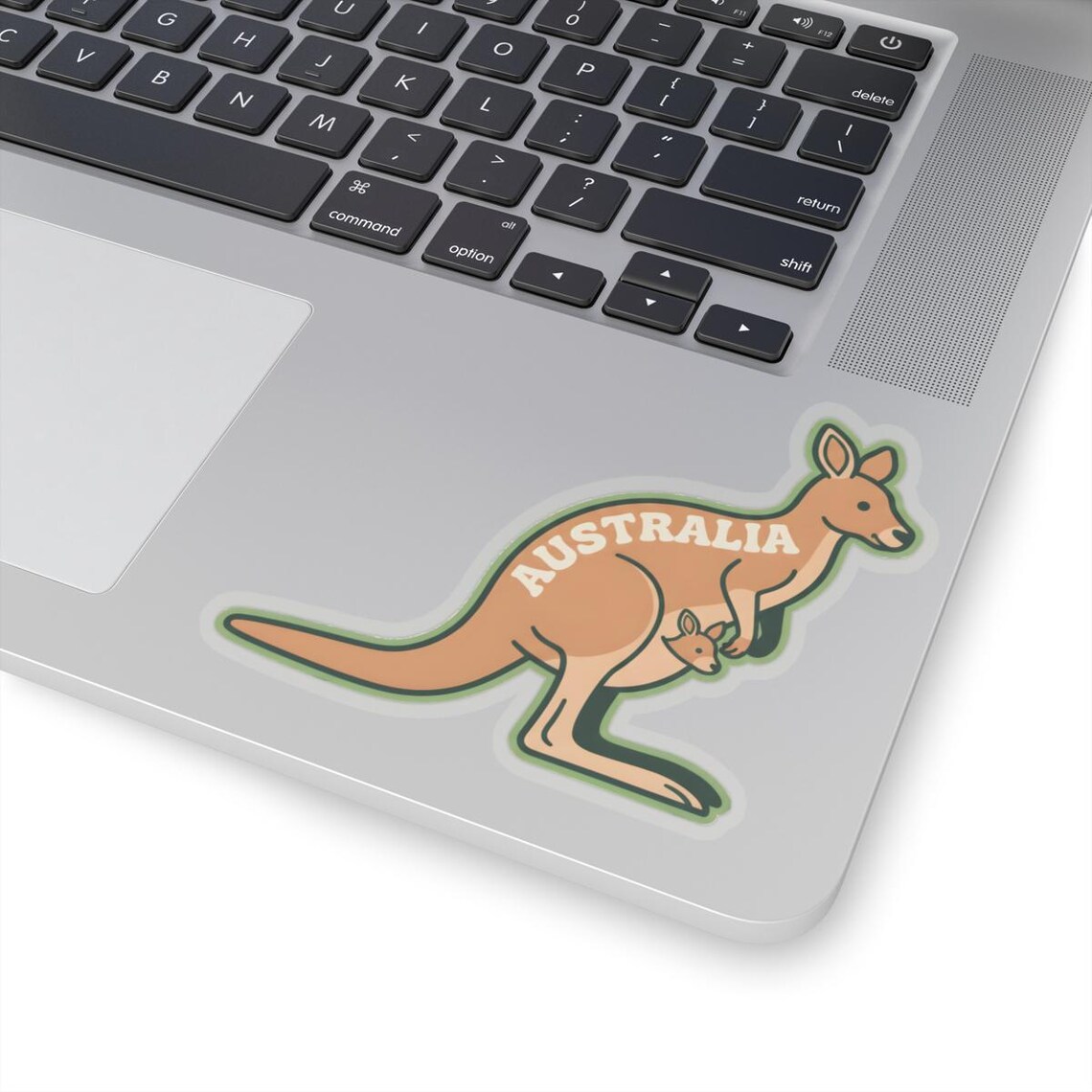 Australia Sticker, Kangaroo With Joey Decal, Cute Aussie Wildlife Vinyl ...