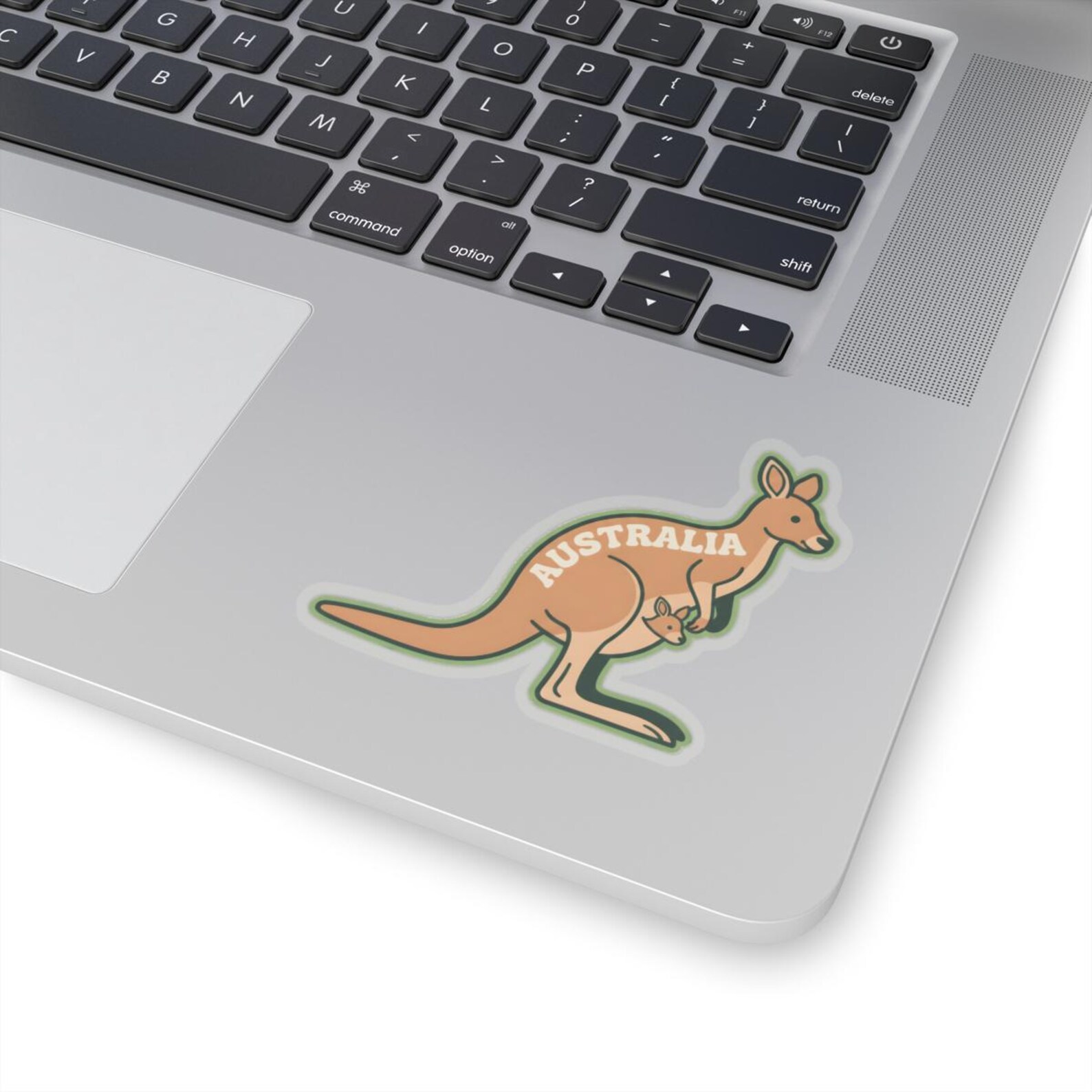 Australia Sticker, Kangaroo With Joey Decal, Cute Aussie Wildlife Vinyl ...