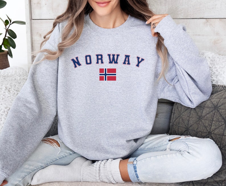 Norway T-shirt, Scandinavia Tee, Norway Shirt, Norway Gift for Her ...