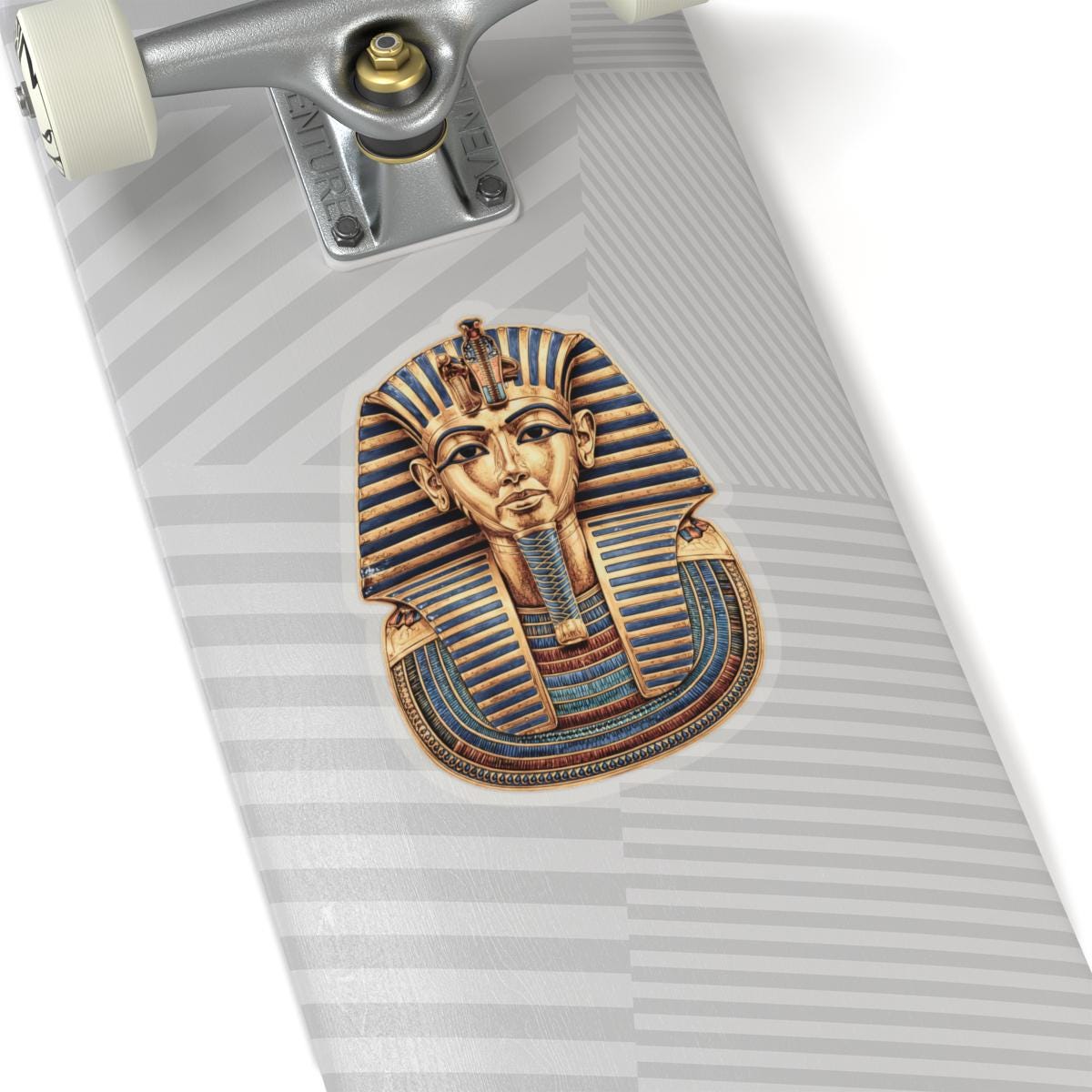 King Tut Sticker, Tutankhamun Pharaoh Mask Decal, Pharaoh Mythology ...