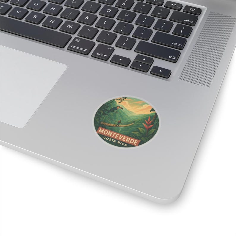 Monteverde Costa Rica Sticker, Rainforest Decal, Central America Decals ...