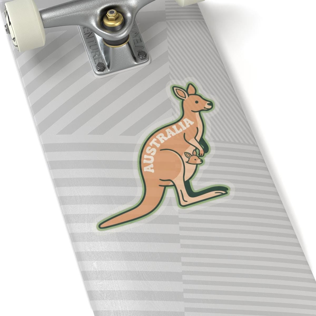 Australia Sticker, Kangaroo With Joey Decal, Cute Aussie Wildlife Vinyl ...