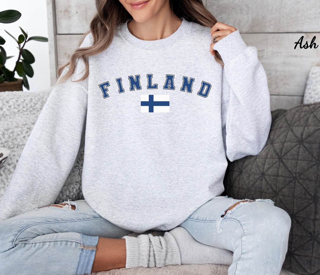 Finland Sweatshirt, Finland Sweater, Scandinavia Crewneck Pullover ...