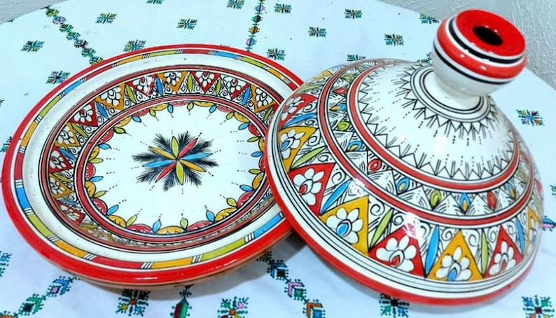 Handmade Ceramic Moroccan Tagine, Family Tagine, Excellent Gift ...