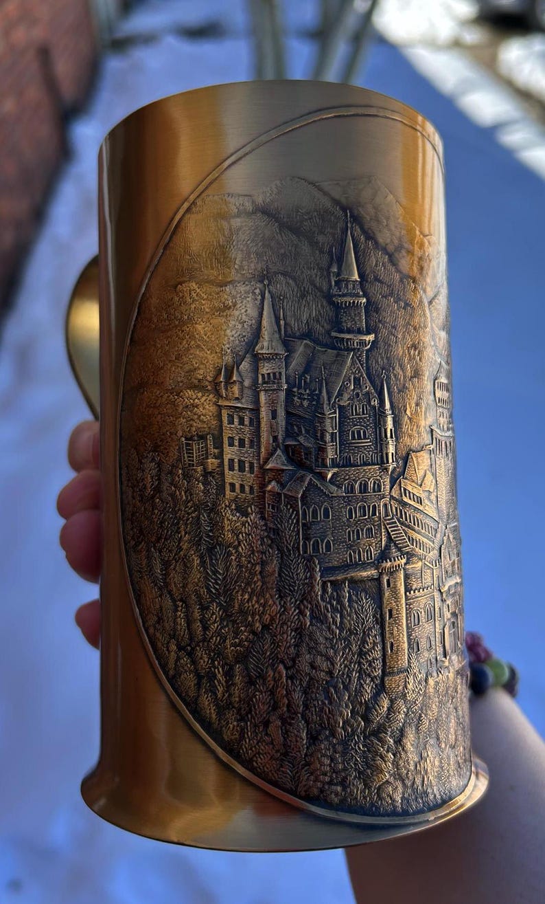 Vintage Wendell August Forge Bronze Handmade Beer Mug, Unique Mug for ...