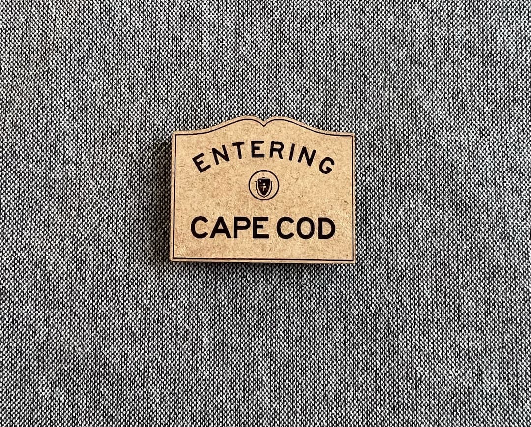 Entering Cape Cod Fridge Magnet - Etsy