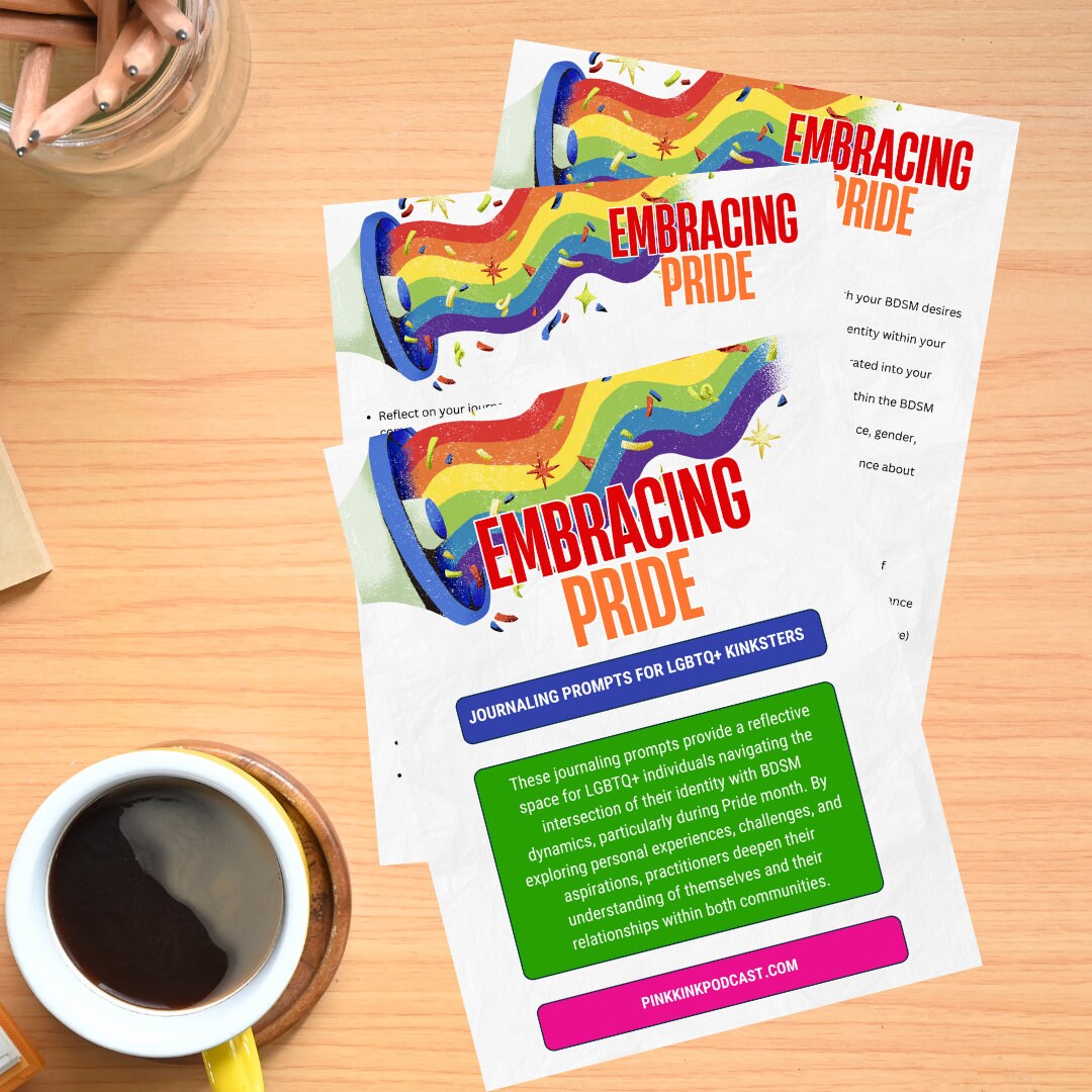 Embracing Pride Digital Download, Worksheet, Workbook, Personal ...