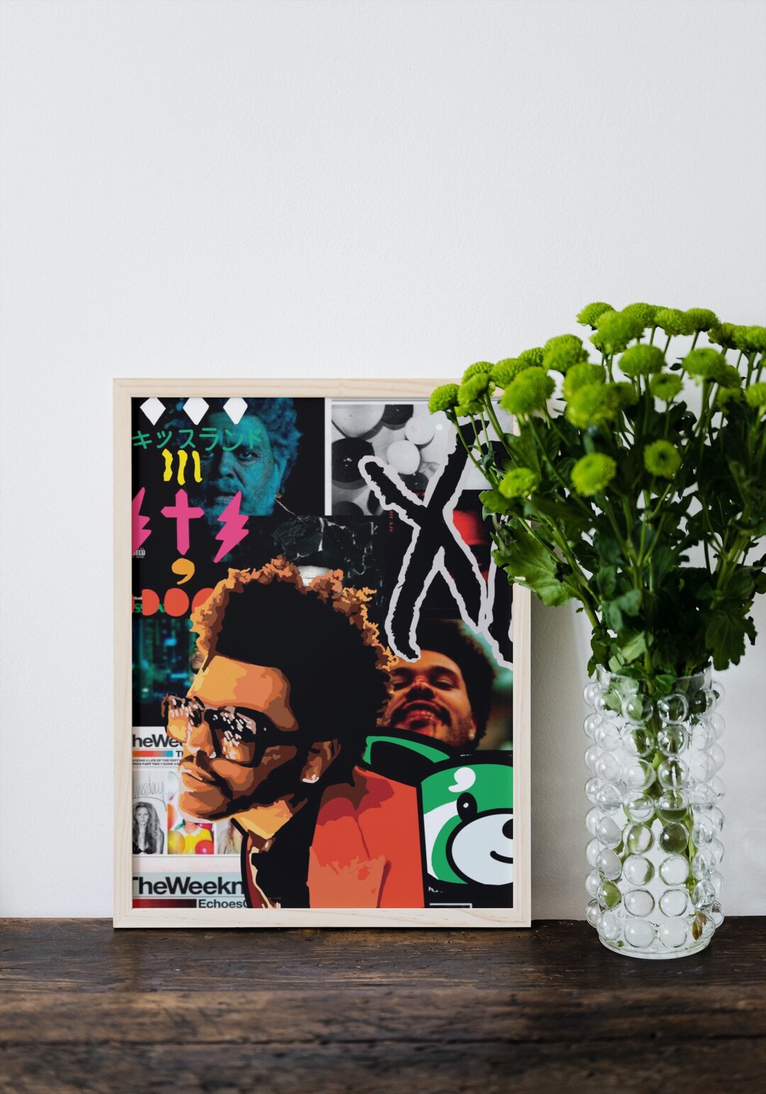 Trendy Wall Art for Living Room the Weeknd Painting Impressionist Art ...