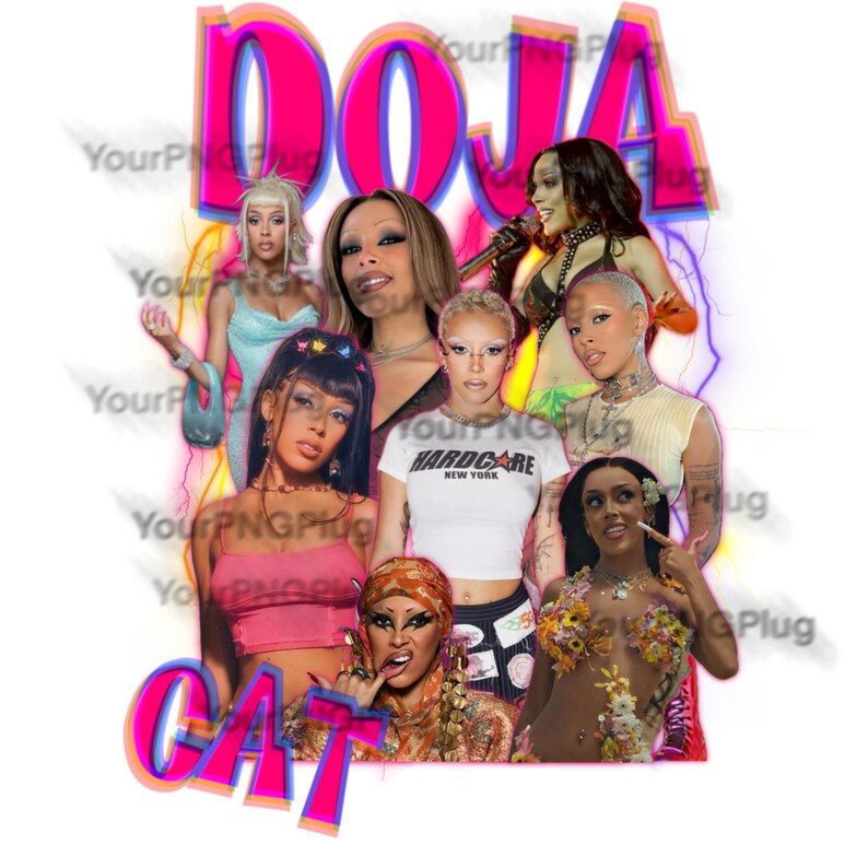 Doja Cat PNG. Digital Download. Instant Download File. - Etsy