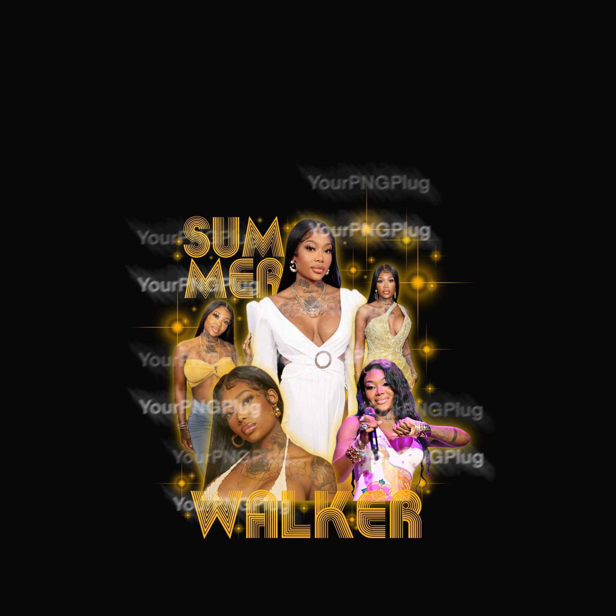 Summer Walker PNG. Digital Download. Instant Download. - Etsy
