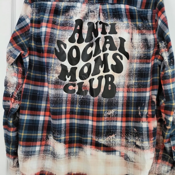Bleached Flannel - Etsy
