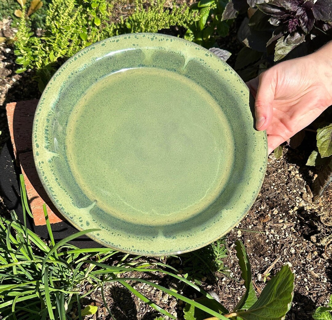 Ceramic Dinner Plate, Wheel Thrown, Hand Built, Stoneware - Etsy