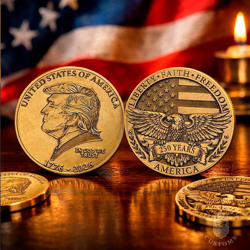Trump Challenge Coins - Etsy