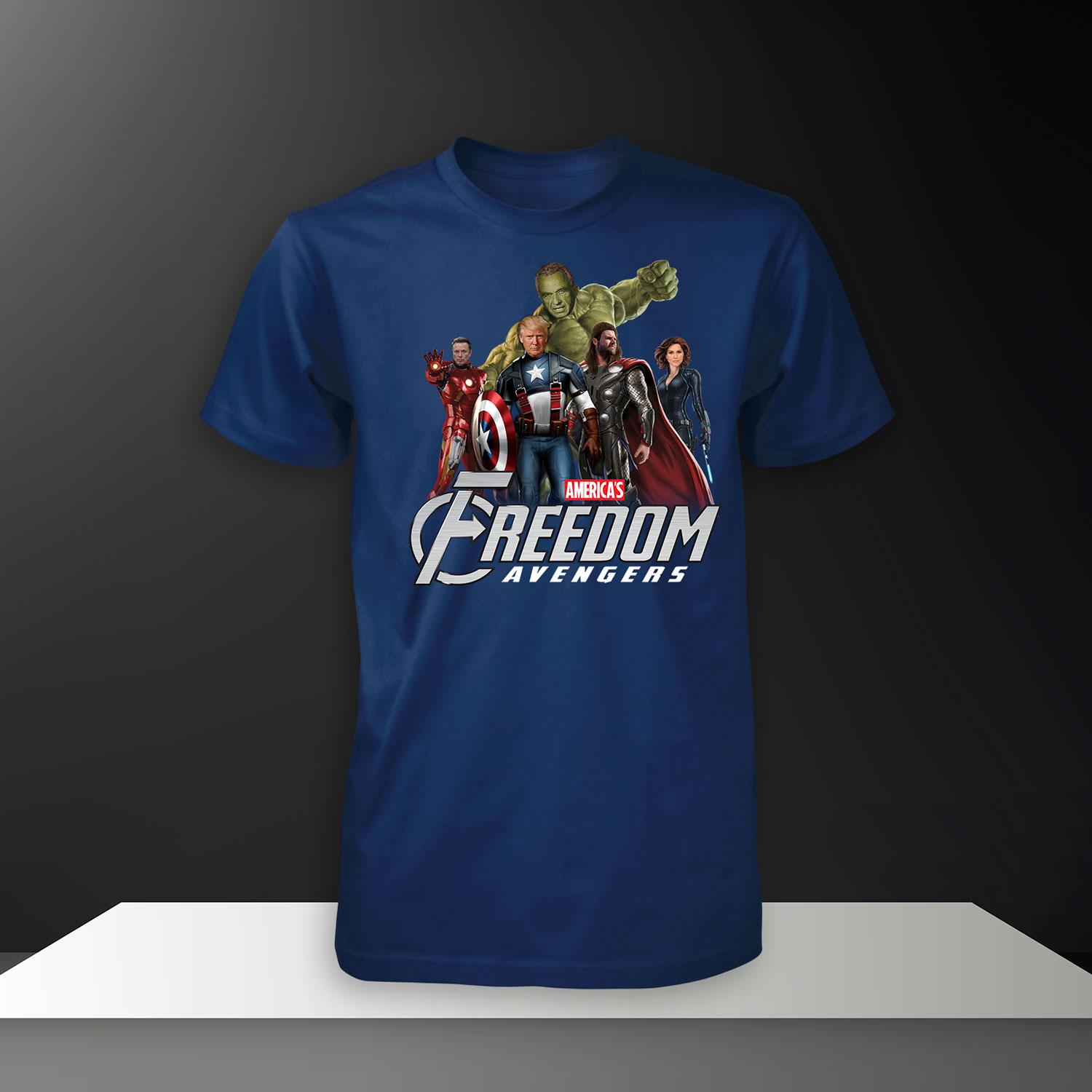 Trump Freedom Avengers PNG | Political Heroes Parody Design | Digital ...