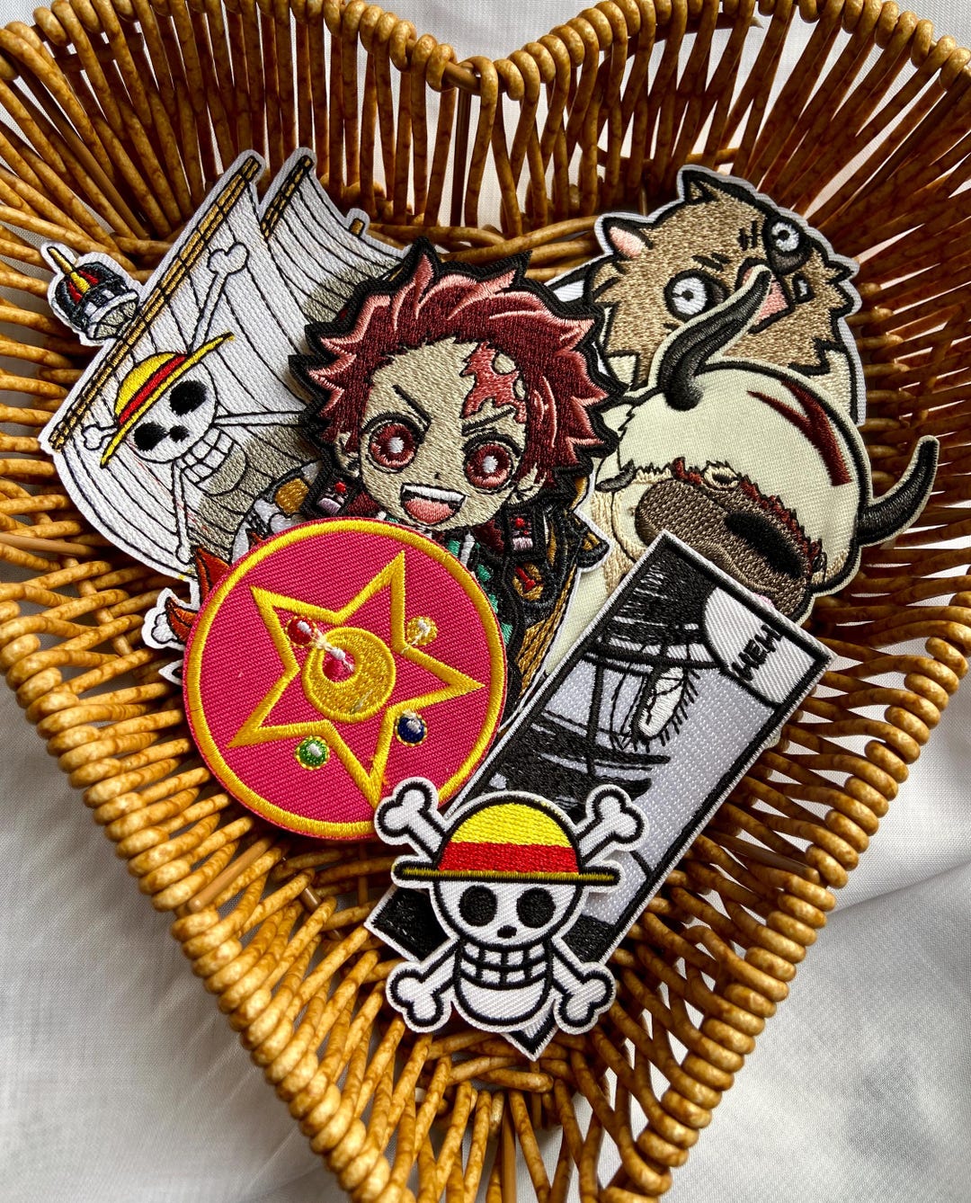 Anime Embroidered Patches // Iron on Patch // Embroidery Patches for ...