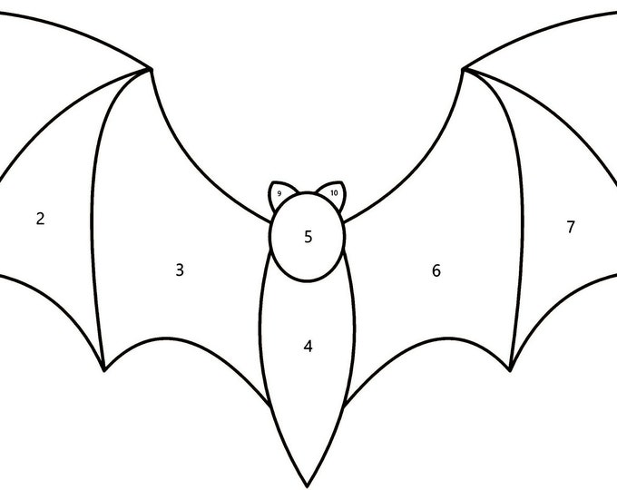 Stained Glass Bat - Etsy