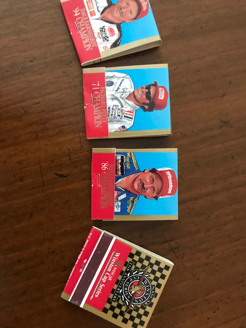 Nascar Winston Cup Series 25TH Anniversary Tin With Matches and ...