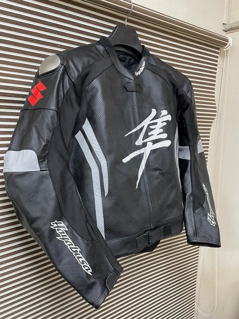 Suzuki Hayabusa Motorbike Racing Leather Jacket-cowhide - Etsy