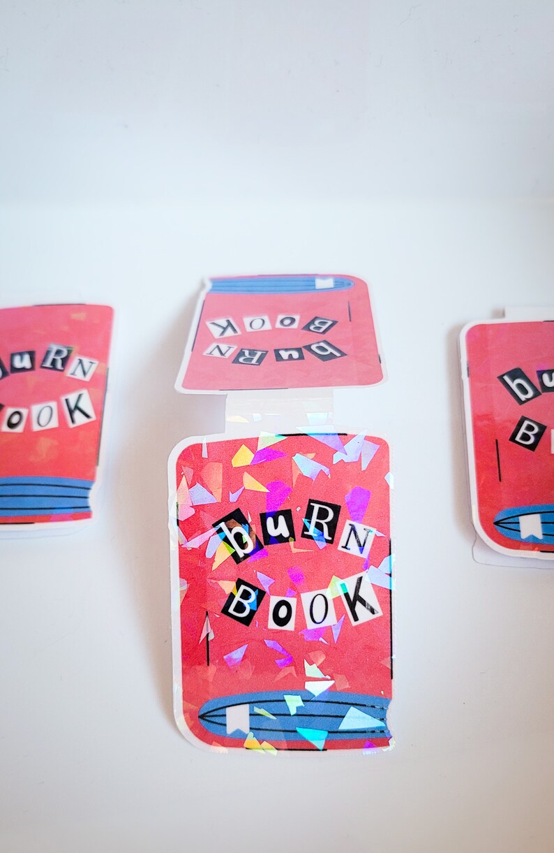 Burn Book Magnetic Bookmark - Etsy