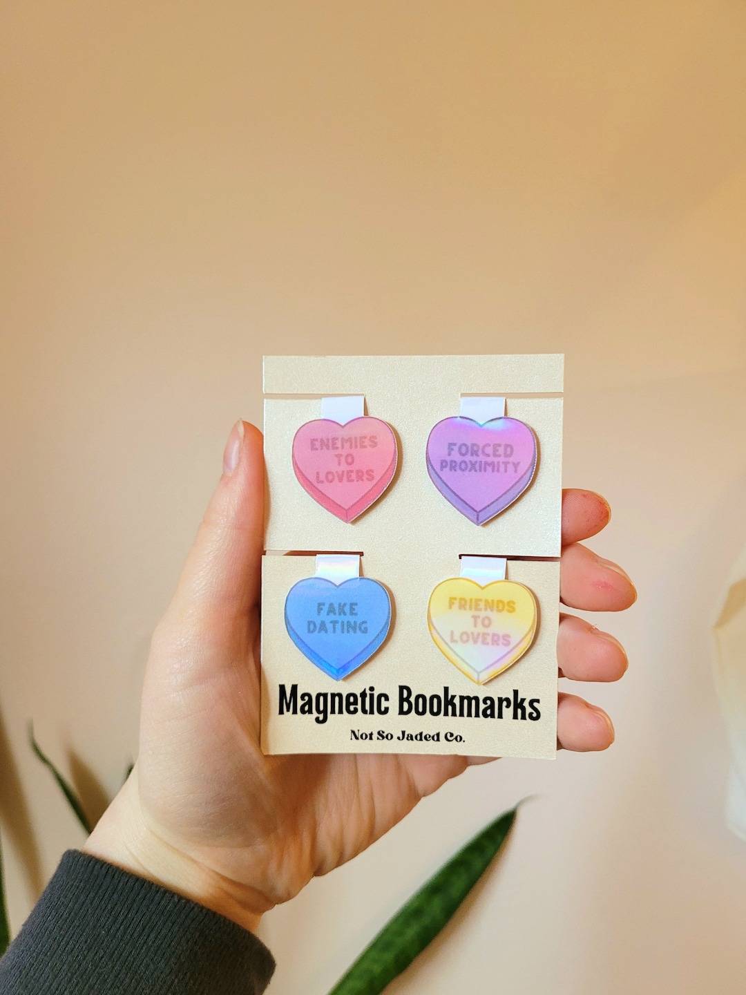Romance Magnetic Bookmark Pack - Etsy