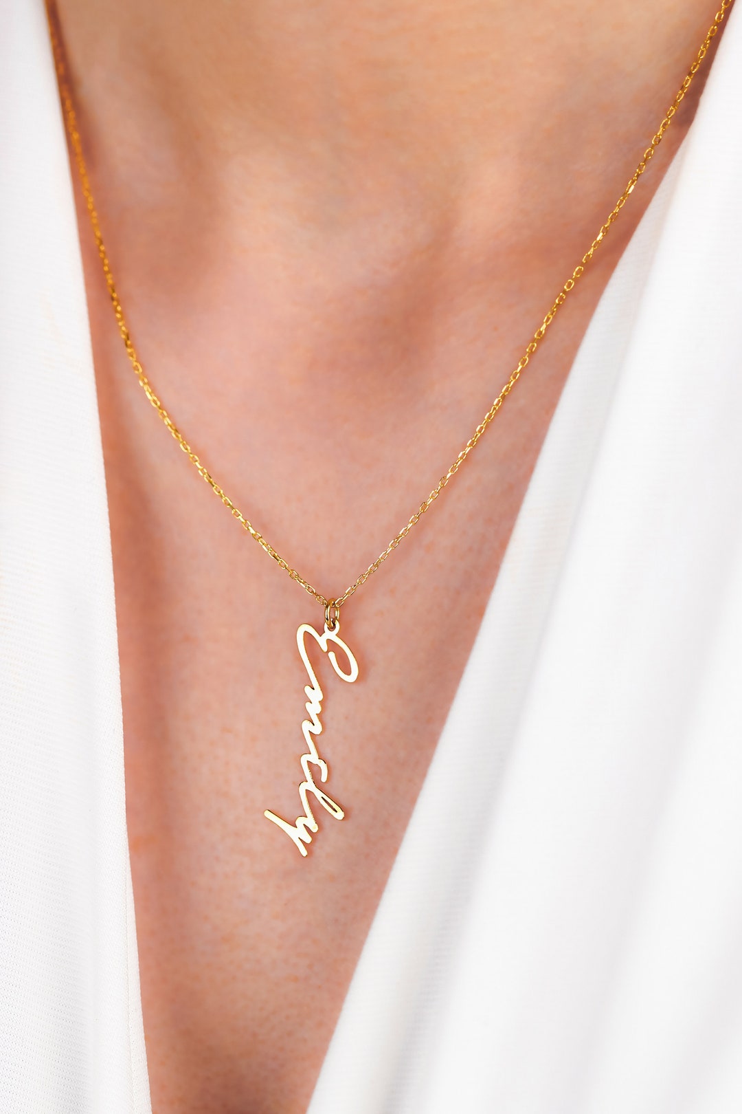 Personalized Signature Necklace • Custom Name Necklace • Personalized ...