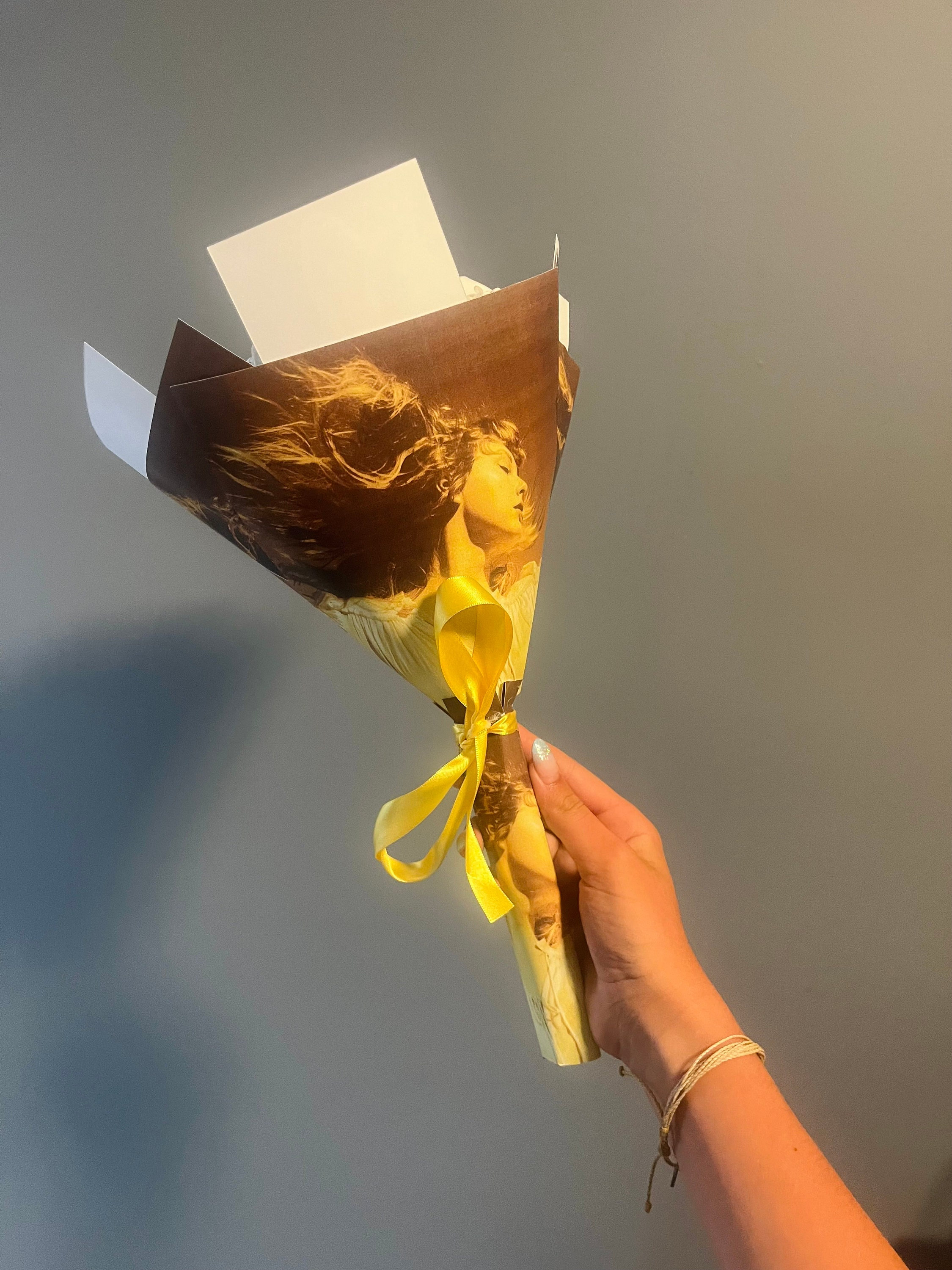 Taylor Swift Fearless Flower Bouquet - Etsy