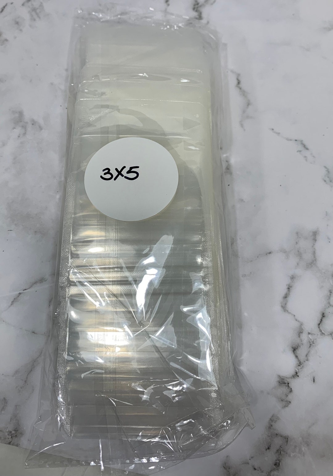 Clear Zip Lock Re-sealable Art Bags Pouches Gift Bags Treats 3x5 - Etsy