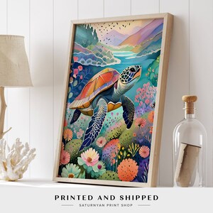 Set of 3 Watercolor Marine Life Art, Underwater Art Prints, Ocean Wall ...