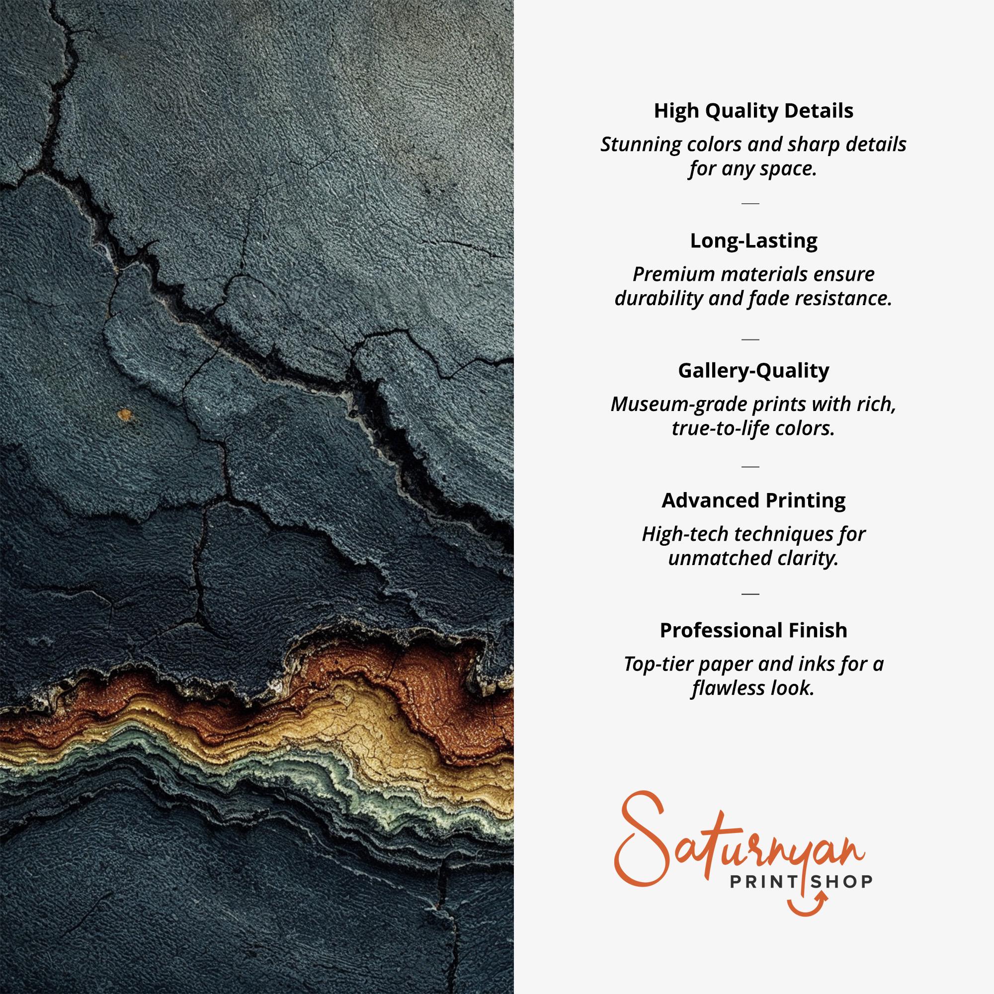 Earth-tone Geological Wall Art | Soil Inspired Abstract Canvas Prints ...