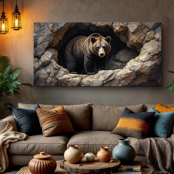 Wildlife Canvas Wall Art - Etsy