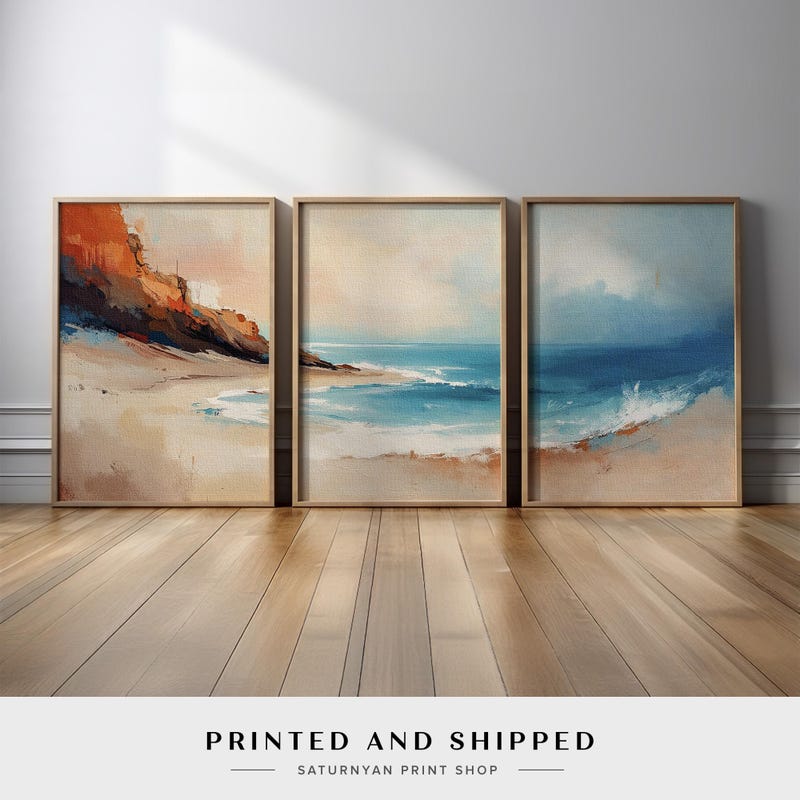 Abstract Seascape - Etsy