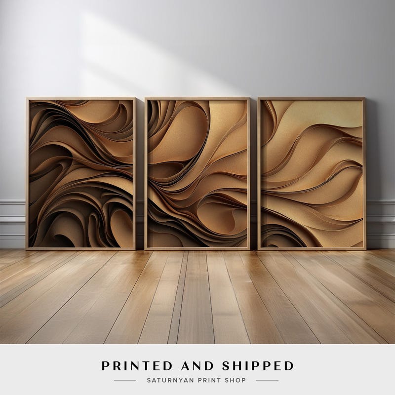 Tan Wall Art - Etsy