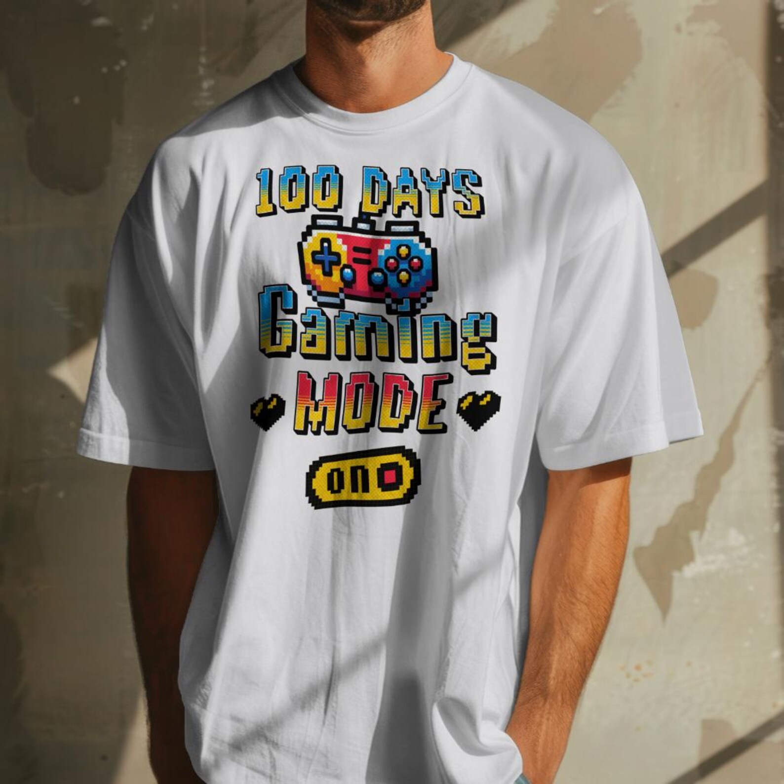 100 Days Gaming Mode ON Svg Png,100th Day of School PNG,100 Days Game Svg,gaming Svg,,school ...