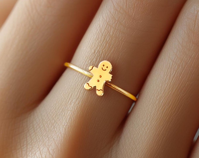 Snowman Ring, Christmas Ring, Snowman Jewelry, Gift for Girls, Stocking ...