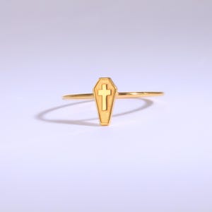 24k Gold Filled Halloween Stacking Rings: Ghost, Pumpkin, Skull - Etsy