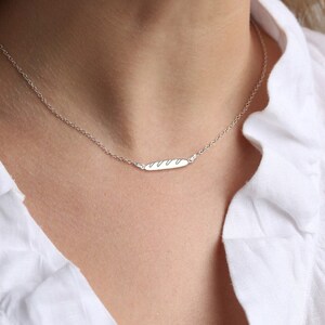 24k Gold Filled French Baguette Necklace · Loaf O’ Bread Pendant ...