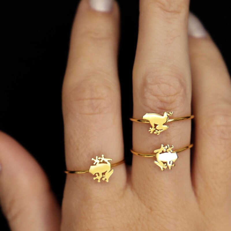 Frog Ring - Etsy