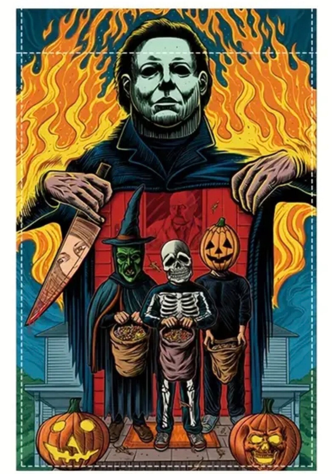 New Michael Myers Halloween Horror Flag 12x18 Inches - Etsy
